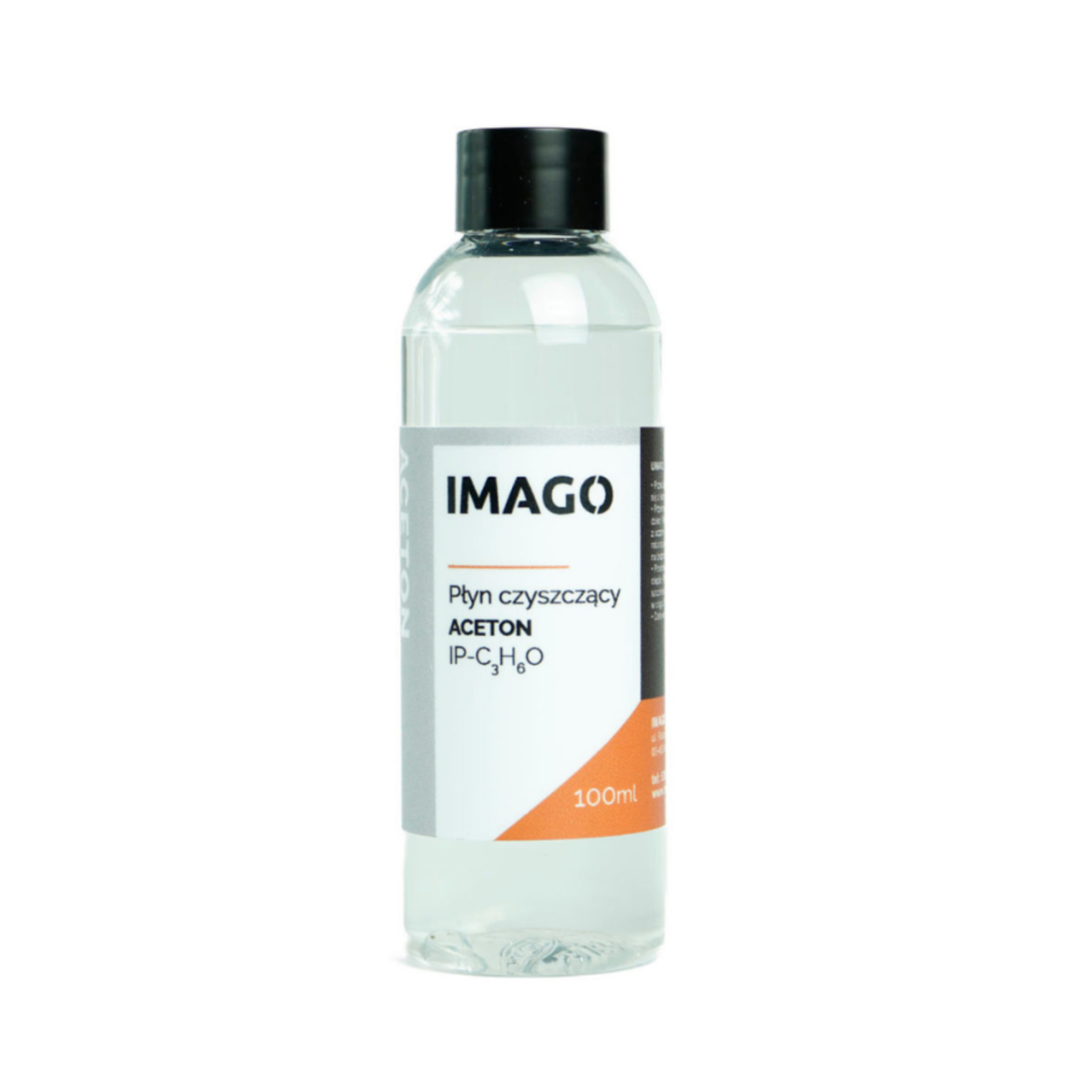Acetone - UV LED ink remover - 100 ml - Imago Printer